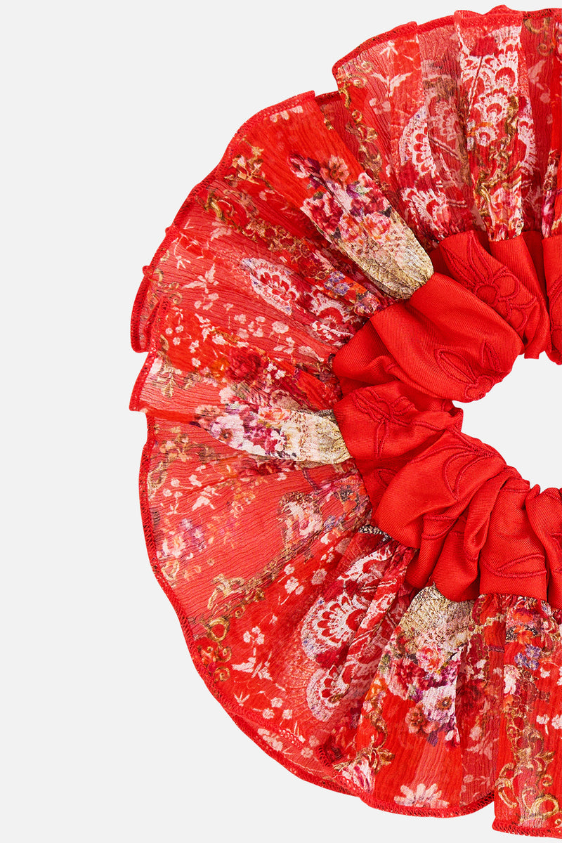 The OlÈ OlÈ Scrunchie With Frill Edge | CAMILLA AU – CAMILLA