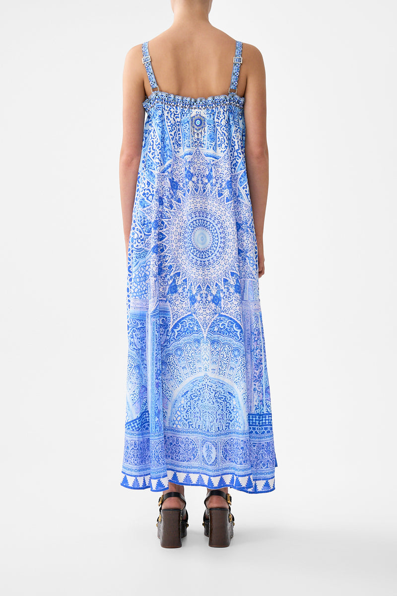 The Bosphorous Elastic Bodice Midi Dress | CAMILLA AU – CAMILLA