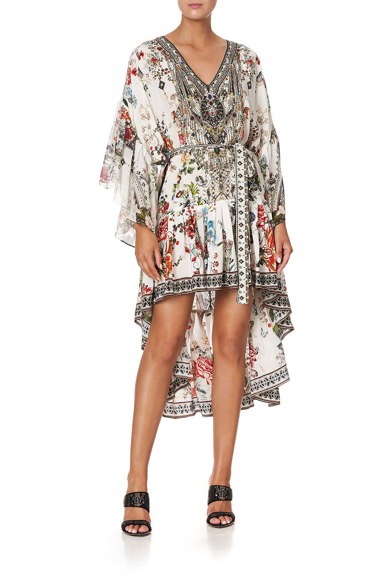 High Low Ruffle Dress, Shakespeares Garden | CAMILLA AU – CAMILLA