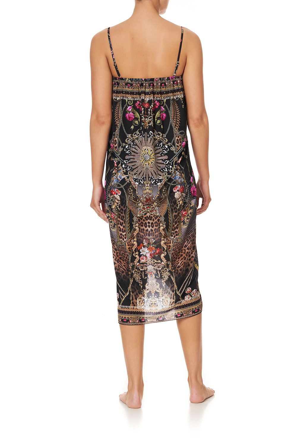 Ring Trim Long Sarong, Gothic Goddess | CAMILLA AU – CAMILLA