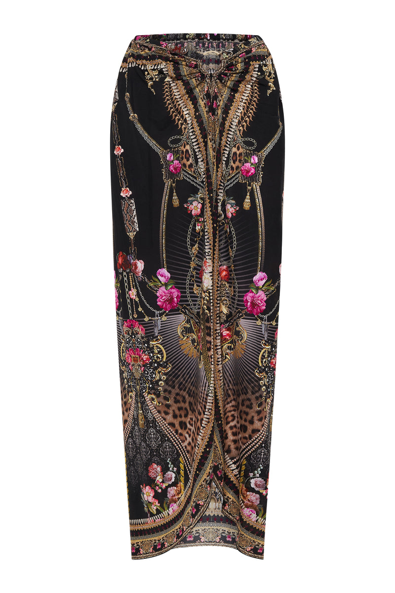 Ring Trim Long Sarong, Gothic Goddess | CAMILLA AU – CAMILLA