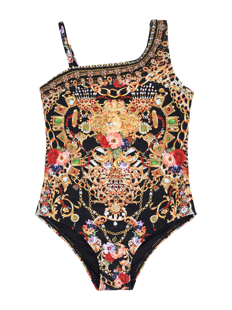 Kids One Shoulder One Piece 12-14| CAMILLA AU – CAMILLA