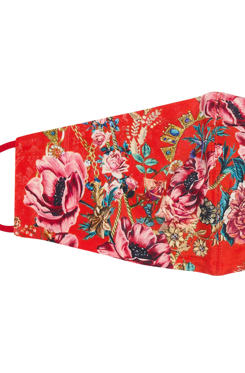 Face Mask Cover, And The Queen Wore Red | CAMILLA AU – CAMILLA