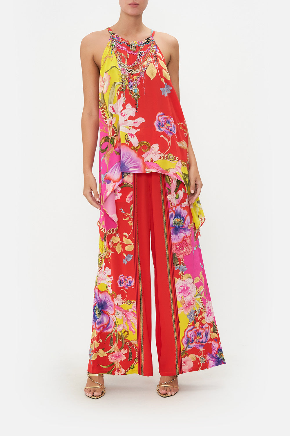 Drawstring Neck Tank, The Beetles | CAMILLA AU – CAMILLA