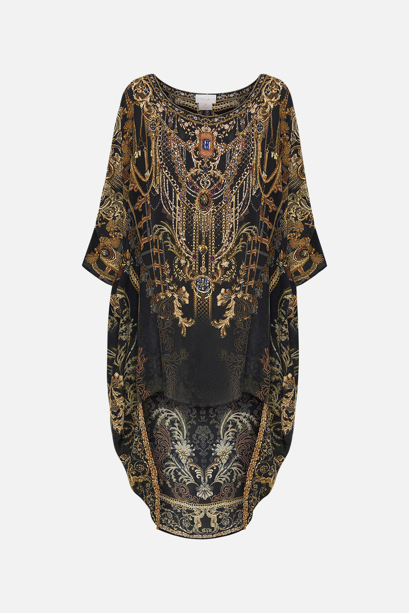 Scoop Back Hem Dress, The Night Is Noir | CAMILLA AU – CAMILLA