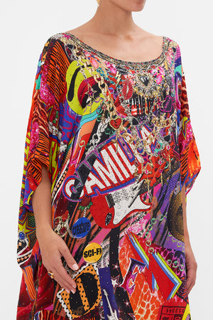 Round Neck Kaftan, Radical Rebirth | CAMILLA AU – CAMILLA