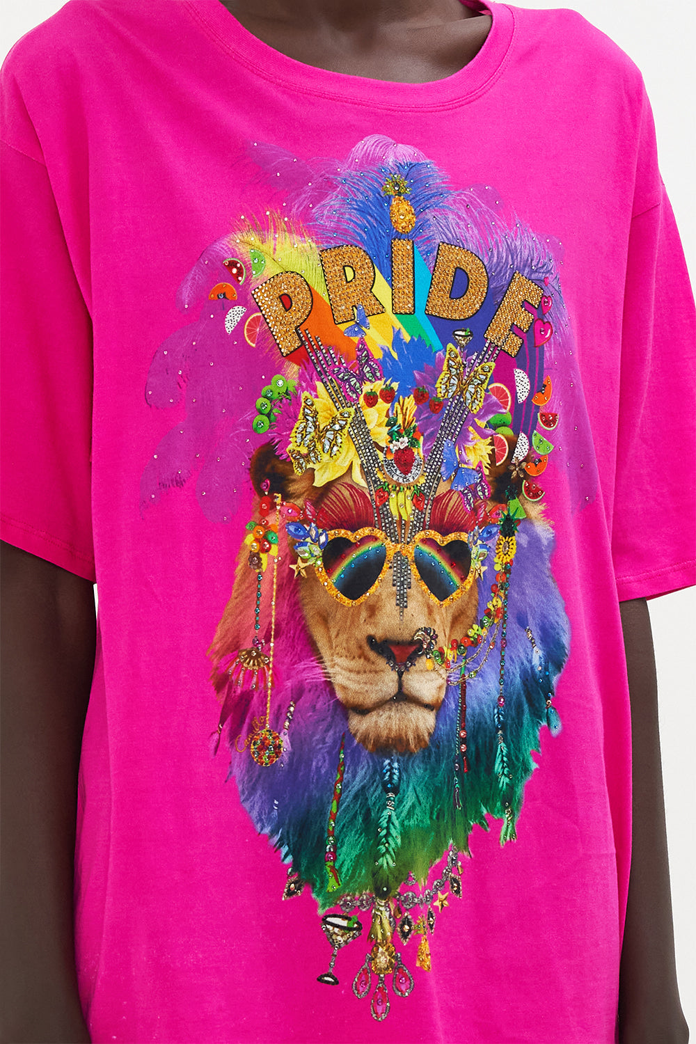 Oversize Band Tee, Dancing With Destiny | CAMILLA AU – CAMILLA