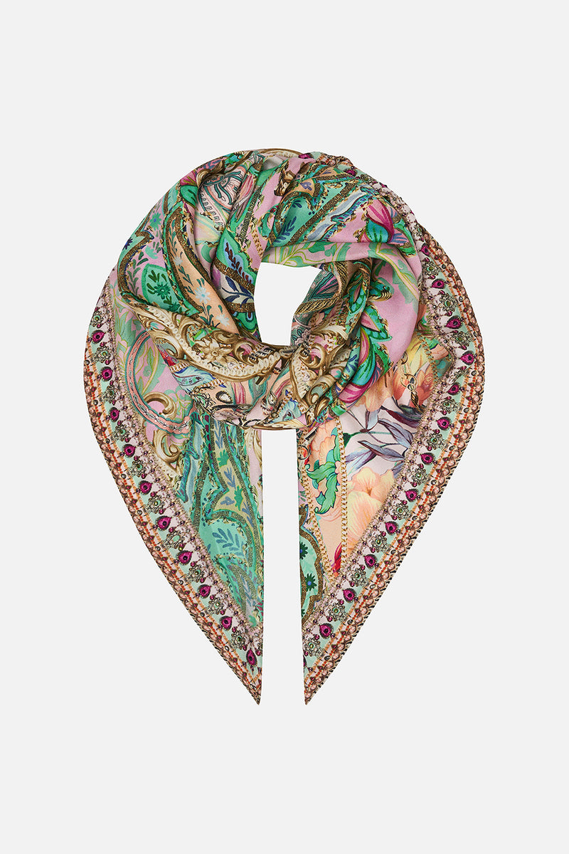 Large Square Scarf, Lost City | CAMILLA AU – CAMILLA