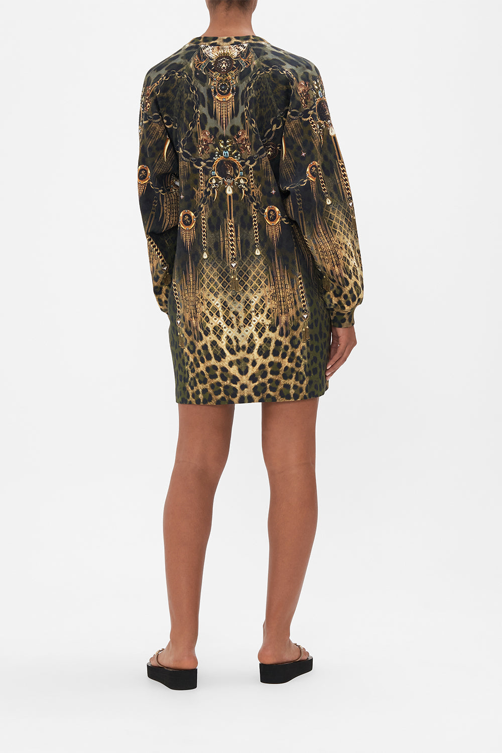 Henley Mini Dress, Lions Mane | CAMILLA AU – CAMILLA