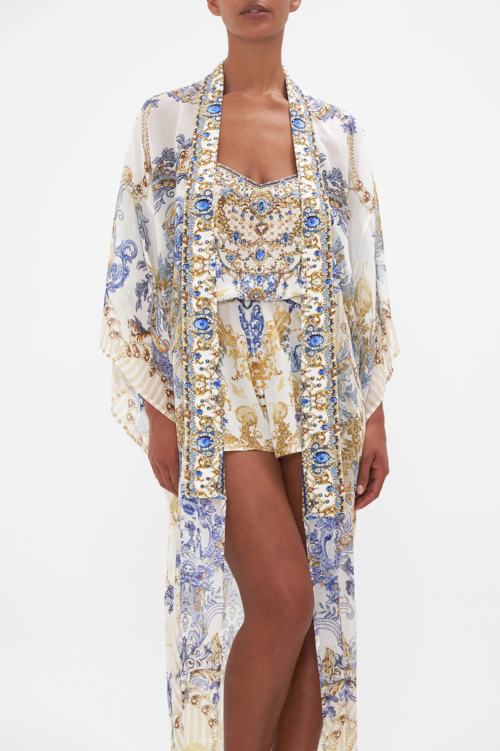 Kimono Layer With Collar, Soul Searching | CAMILLA AU – CAMILLA
