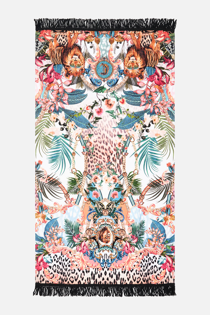 Rectangle Towel With Fringe, Royalty Loyalty | CAMILLA AU – CAMILLA