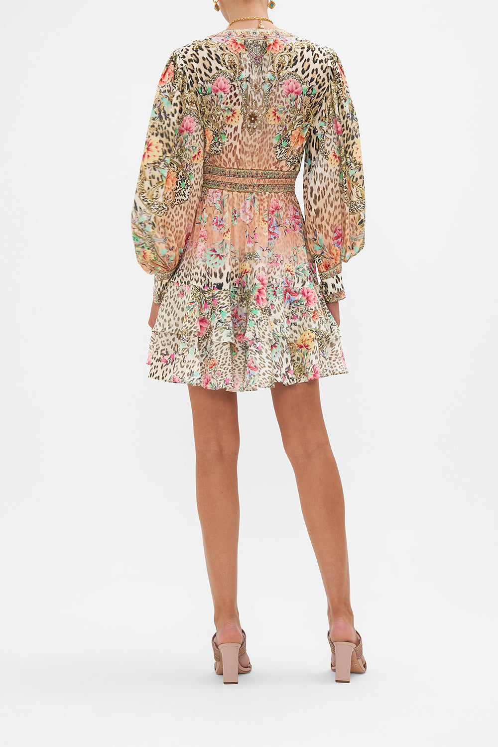 Button Front Frill Dress, Queen Atlantis | CAMILLA AU – CAMILLA