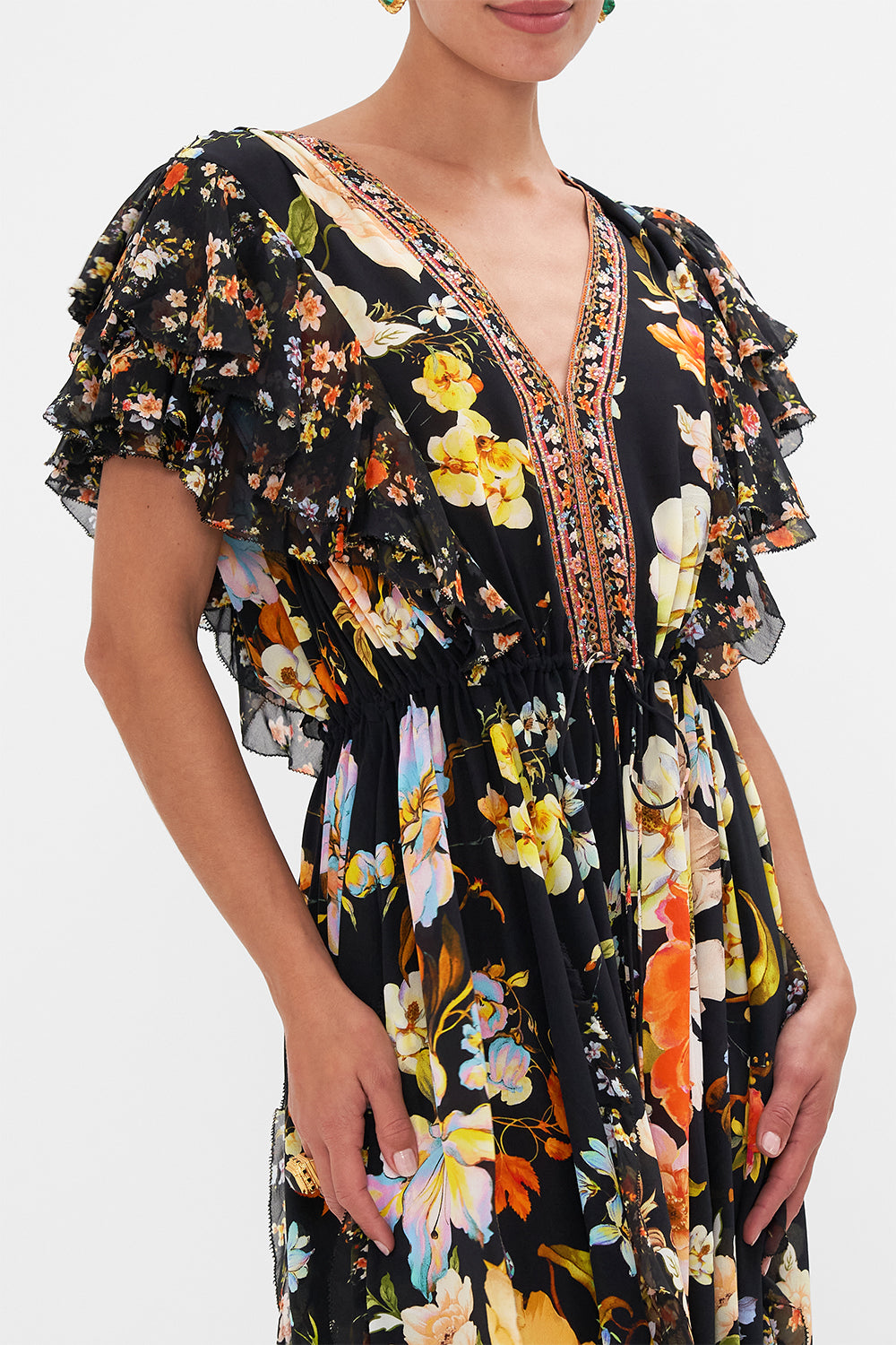 All Over Ruffle Dress, Secret History | CAMILLA AU – CAMILLA