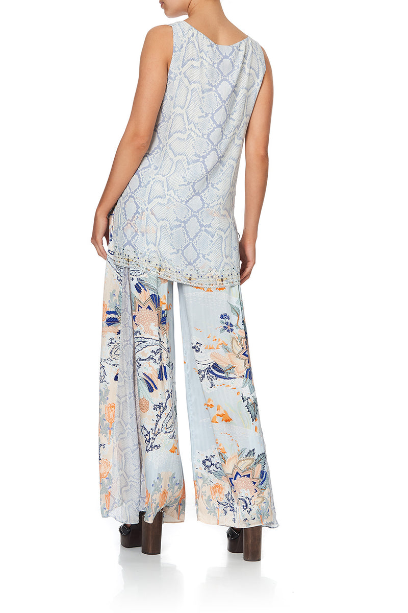 Front Split Tunic, Bush Diamond | CAMILLA AU – CAMILLA