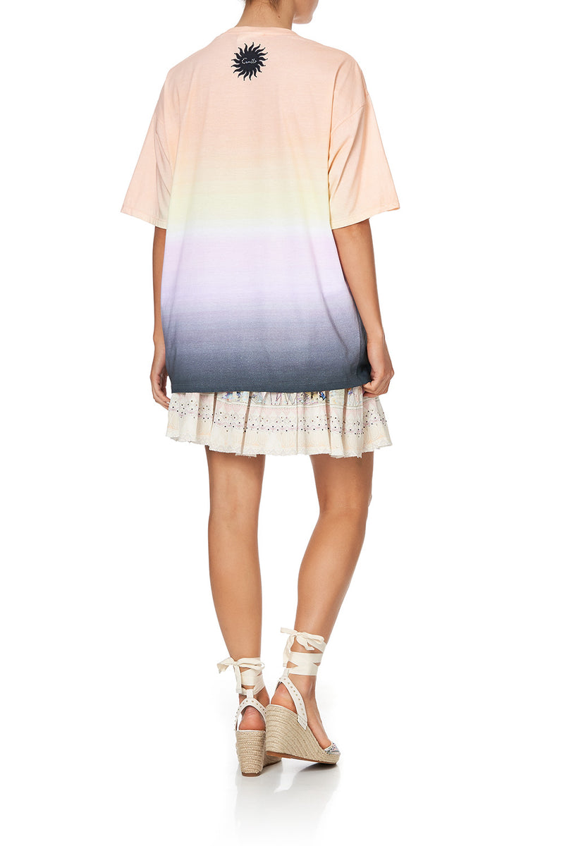 Oversize Band Tee, Mermaid Milla | CAMILLA AU – CAMILLA