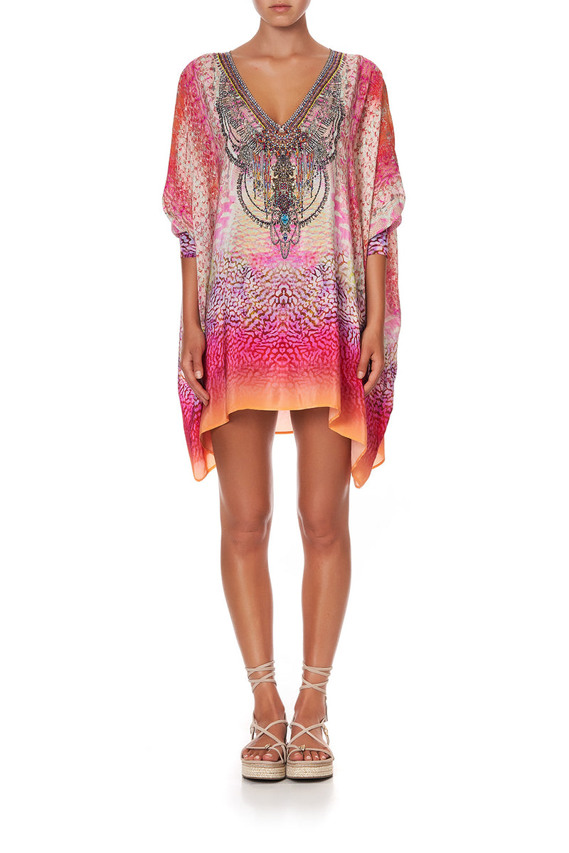 Short Kaftan With Cuff, Serpentine Dreams | CAMILLA AU – CAMILLA