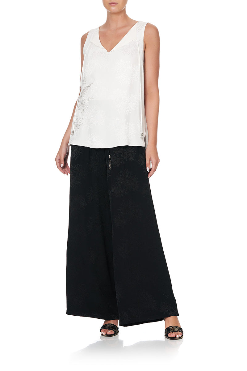 Side Split Top, Silver Linings | CAMILLA AU – CAMILLA