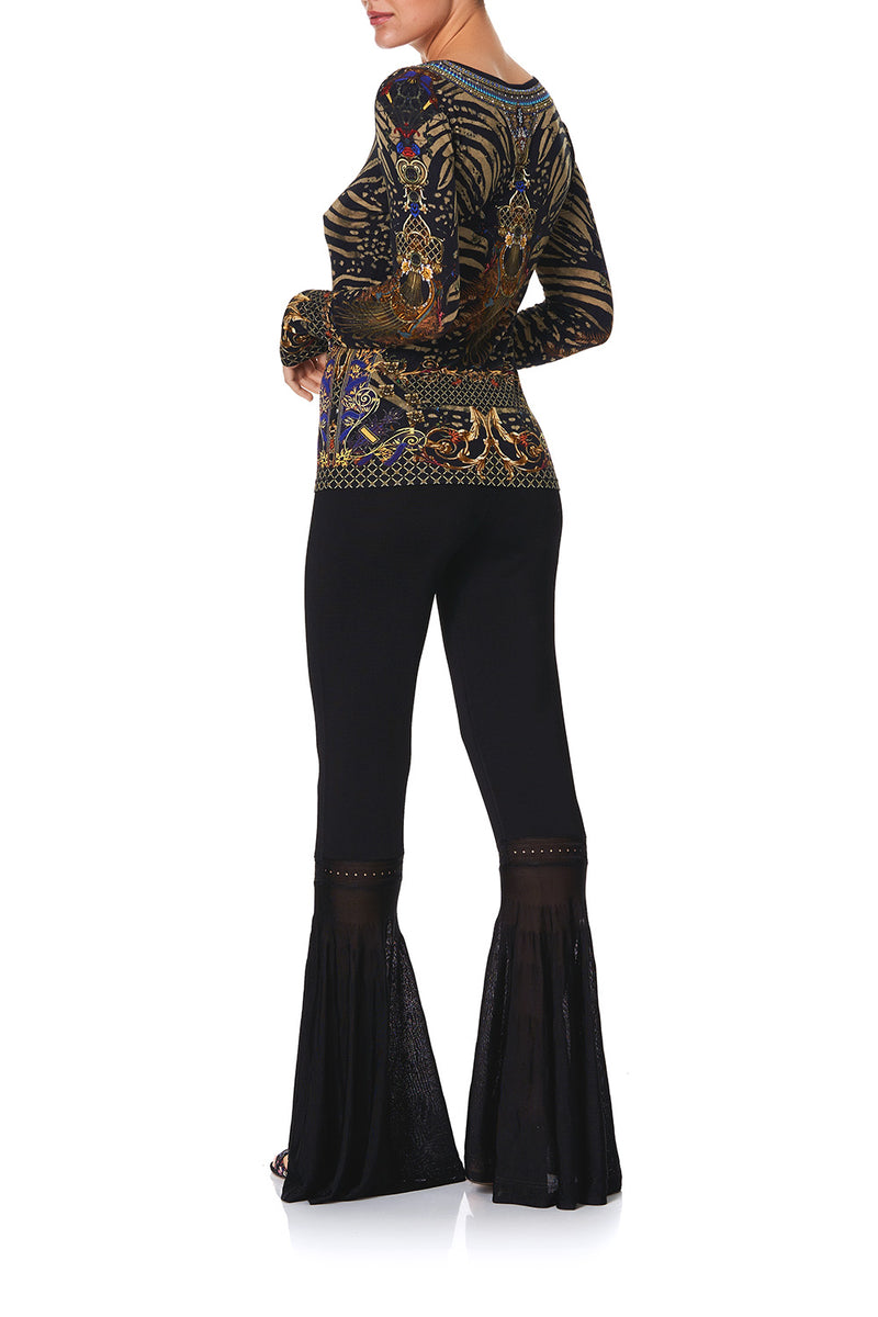 Long Sleeve Fitted Top, The Night We Met | CAMILLA AU – CAMILLA